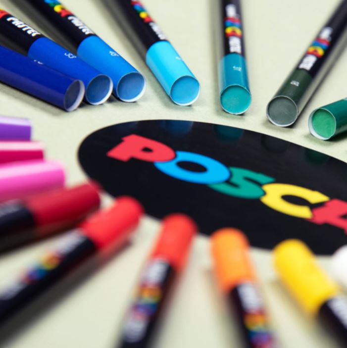 Posca Acrylic Markers/Pastels/Pencils & Storage – playspy
