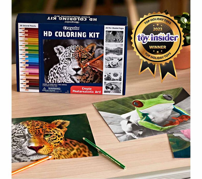 Crayola HD Coloring Kit – playspy