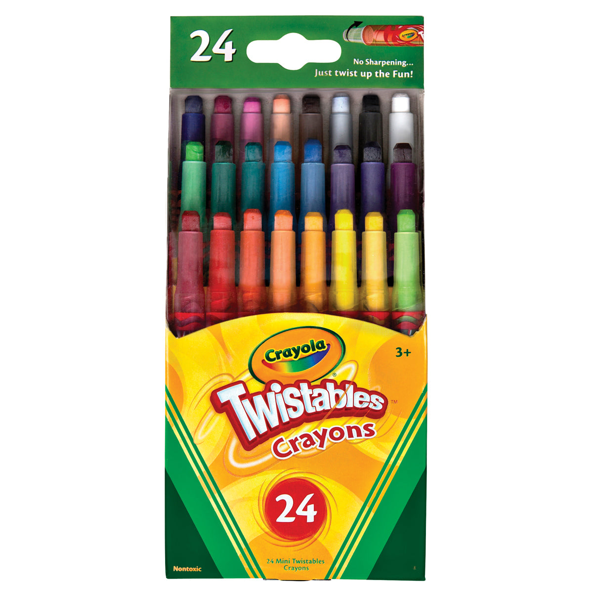Crayola Mini Twistables Crayons 24Pk – playspy