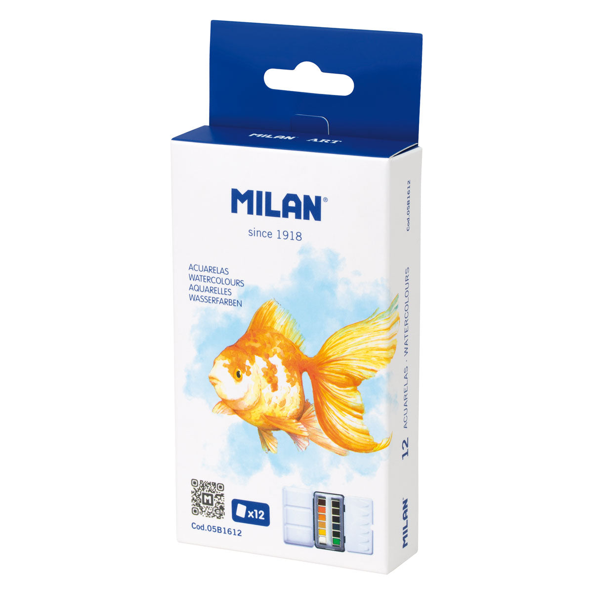 Milan Watercolour Paint Set 24 colour – playspy