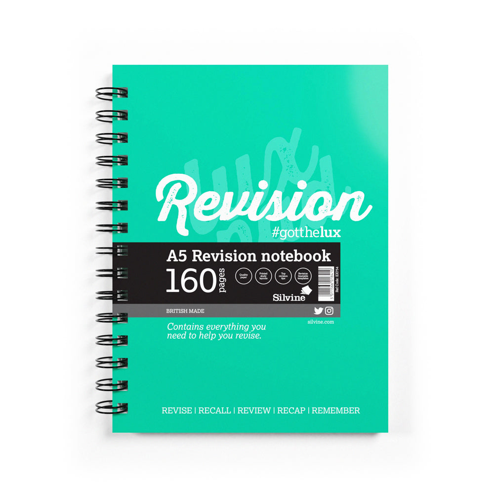 Luxpad Revision Notebook A5 160 Pages Wiro Bound – playspy