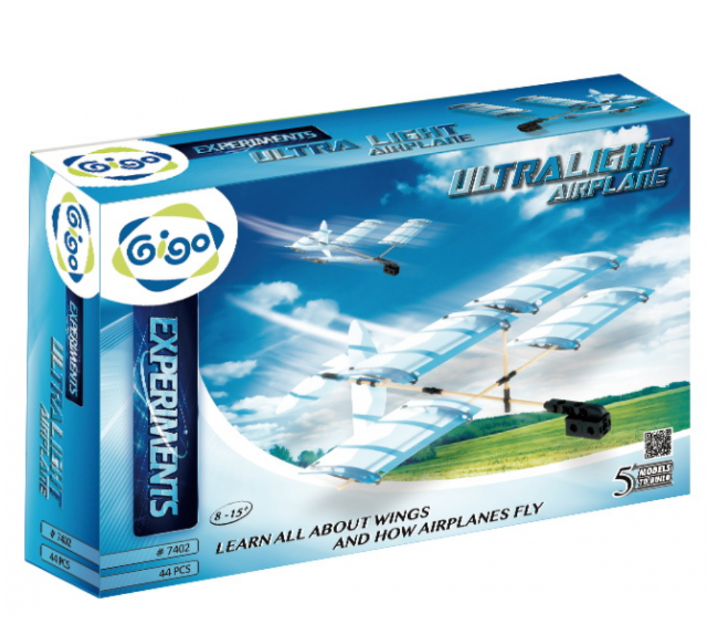 Ultra Light Airplane 44PCS - GIGO - STEAM Learning – playspy