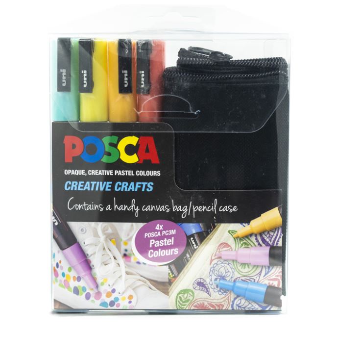 Posca Marker PC-3M Canvas Bag Activity Pack – playspy